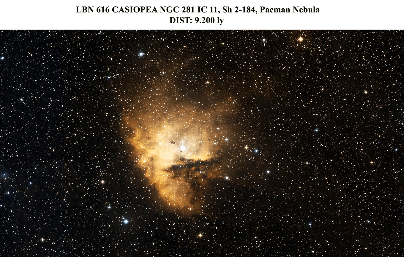ASTRONOMIA DE YAVE (LBN) Catalogue of Bright Nebulae.