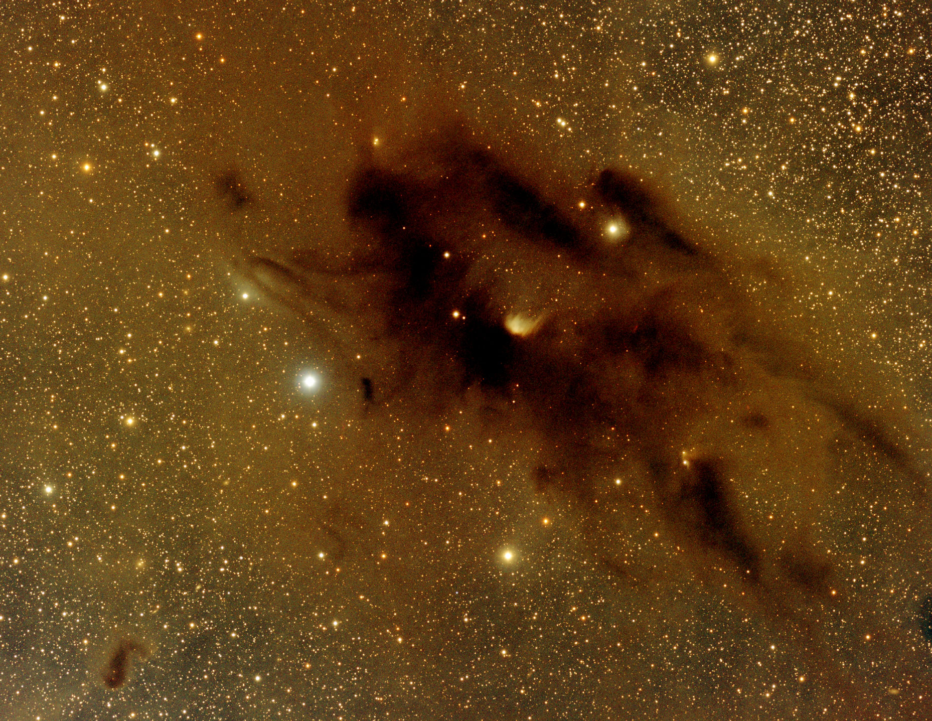 ASTRONOMIA DE YAVE-BARNARD'S CATALOGUE OF DARK AND MOLECULAR CLOUDS ...