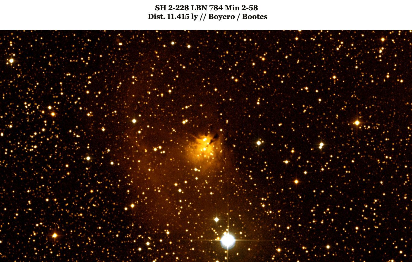 ASTRONOMIA DE YAVEl Catálogo Sharples de Nebulosas de los Cielos