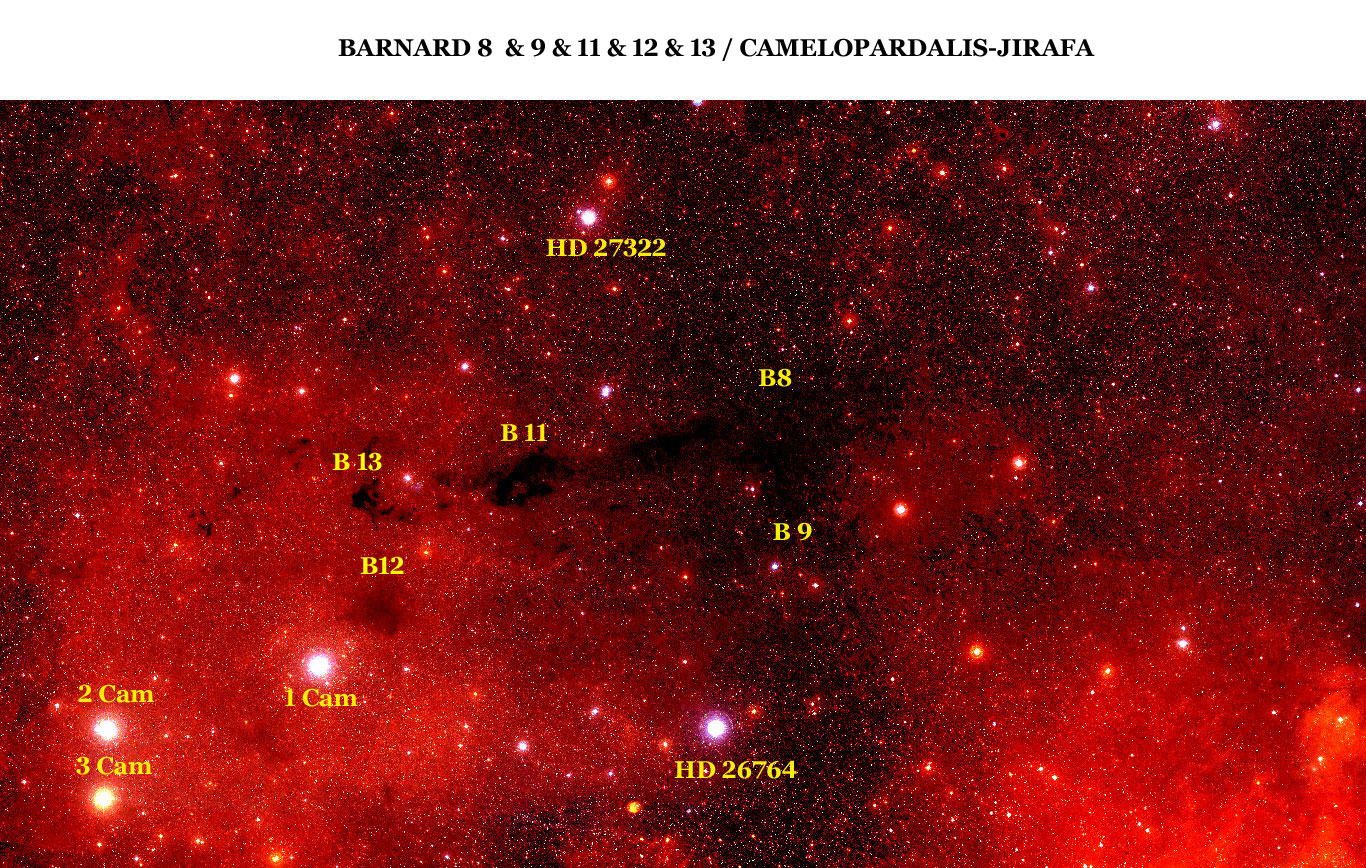 ASTRONOMIA DE YAVE-BARNARD'S CATALOGUE OF DARK AND MOLECULAR CLOUDS ...